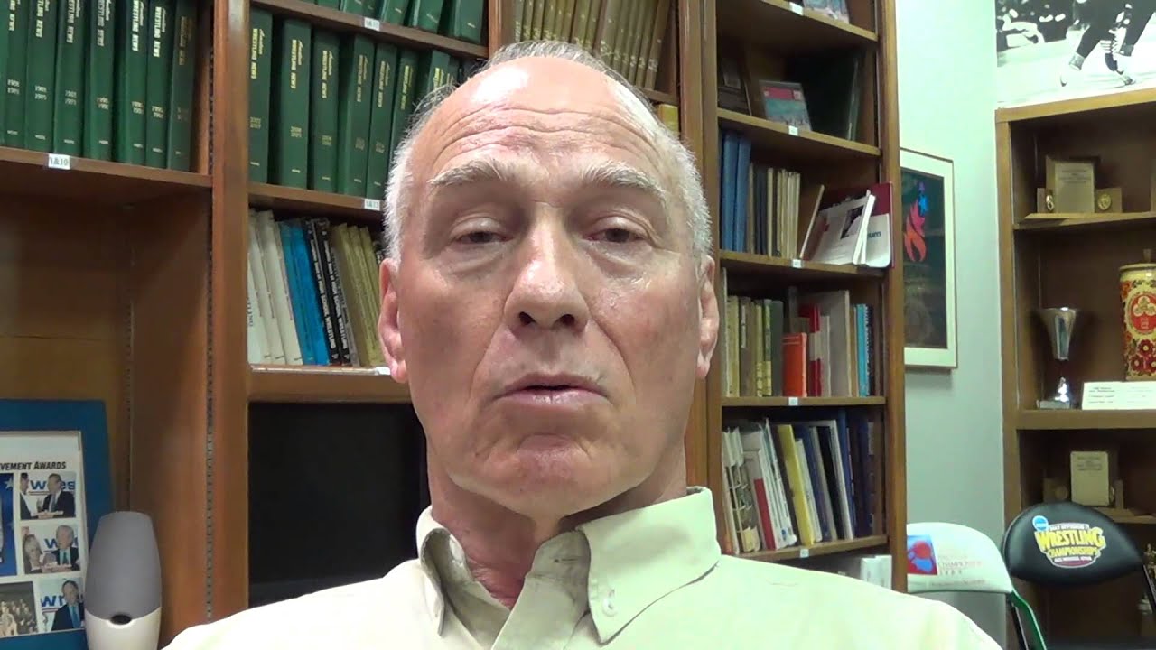 Dean Lahr on his induction to the National Wrestling Hall of Fame - YouTube