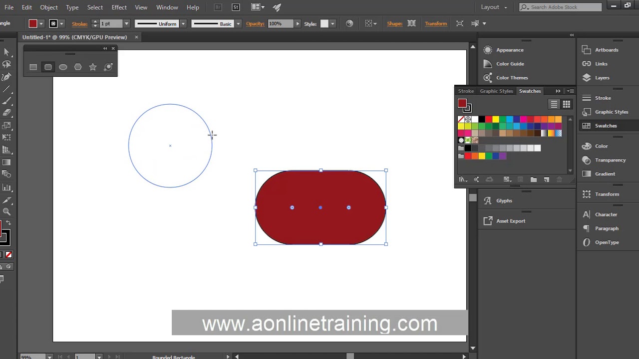 Adobe Illustrator | Basic Shapes In Illustrator | Free Demo For Fashion ...