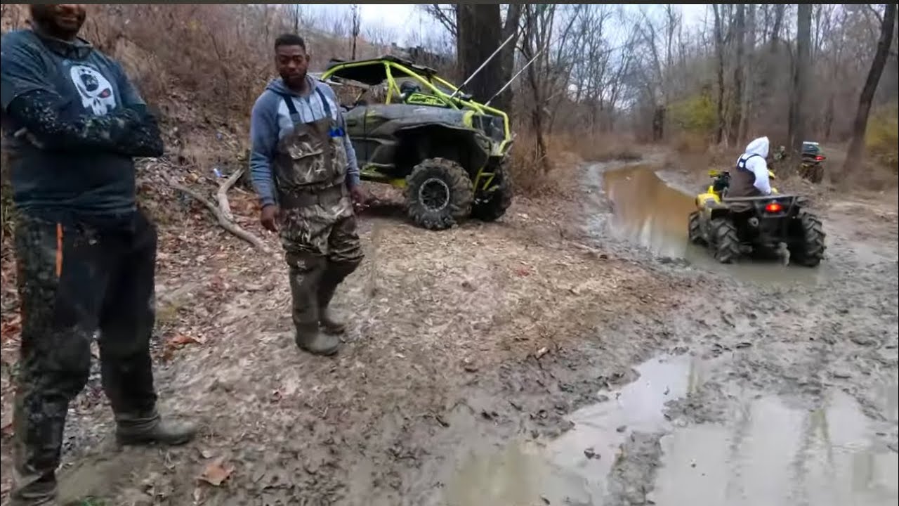 How to go muddling in Memphis #mud #mudding #atv - YouTube