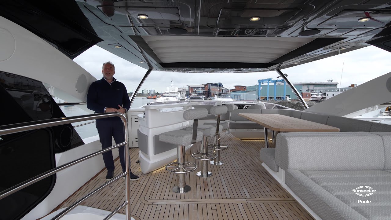 Sunseeker 86 Yacht "JC" Walkthrough - YouTube