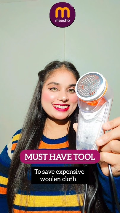 Must have lint removal tool - YouTube