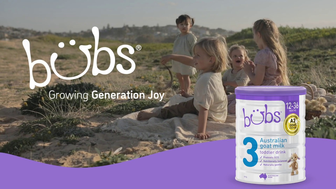Bubs Australian Goat Milk Toddler Drink - YouTube