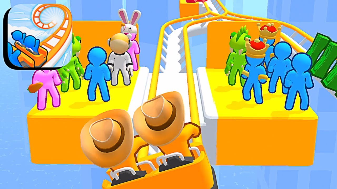 Runner Coaster - All Levels Gameplay Android,ios (Levels 177-178) - YouTube