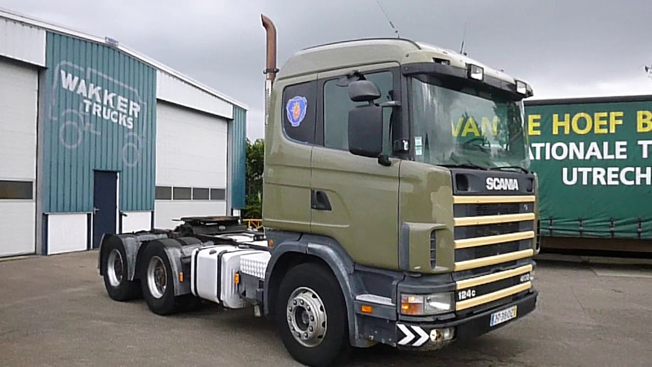 scania 124-400 6x4 truckhead - YouTube