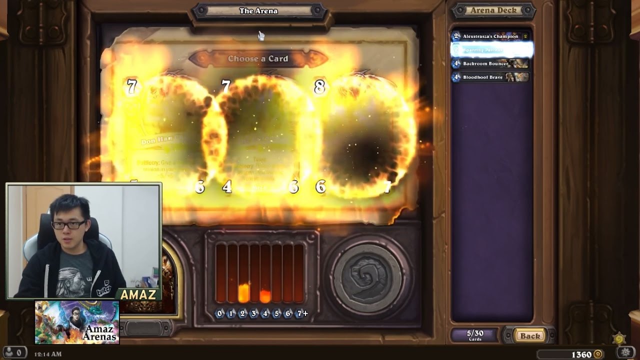 Hearthstone Arena - Don Han'Cho Warrior! - YouTube