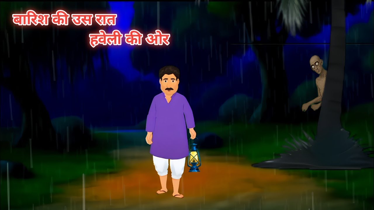 Barsat ki uss raat haweli ki taraf | Horror | #ghost #horrorstories # ...