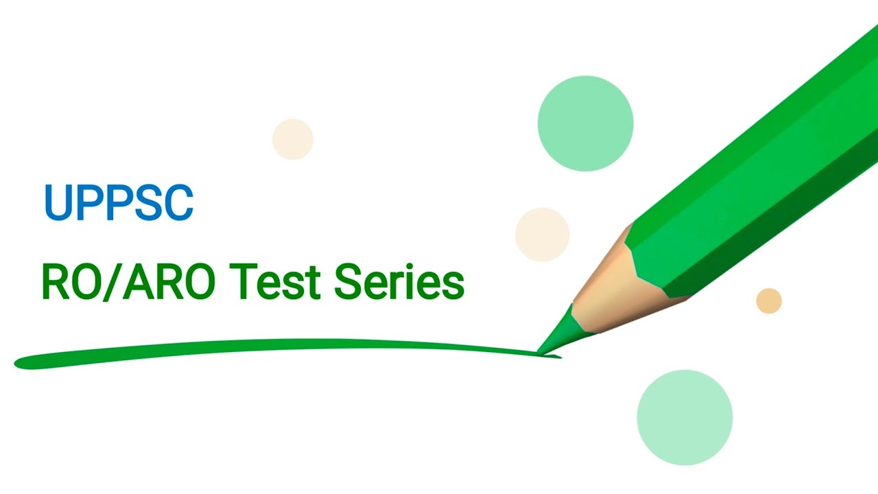 UPPSC RO/ARO Test series 2025 | 01 | #ro_aro - YouTube