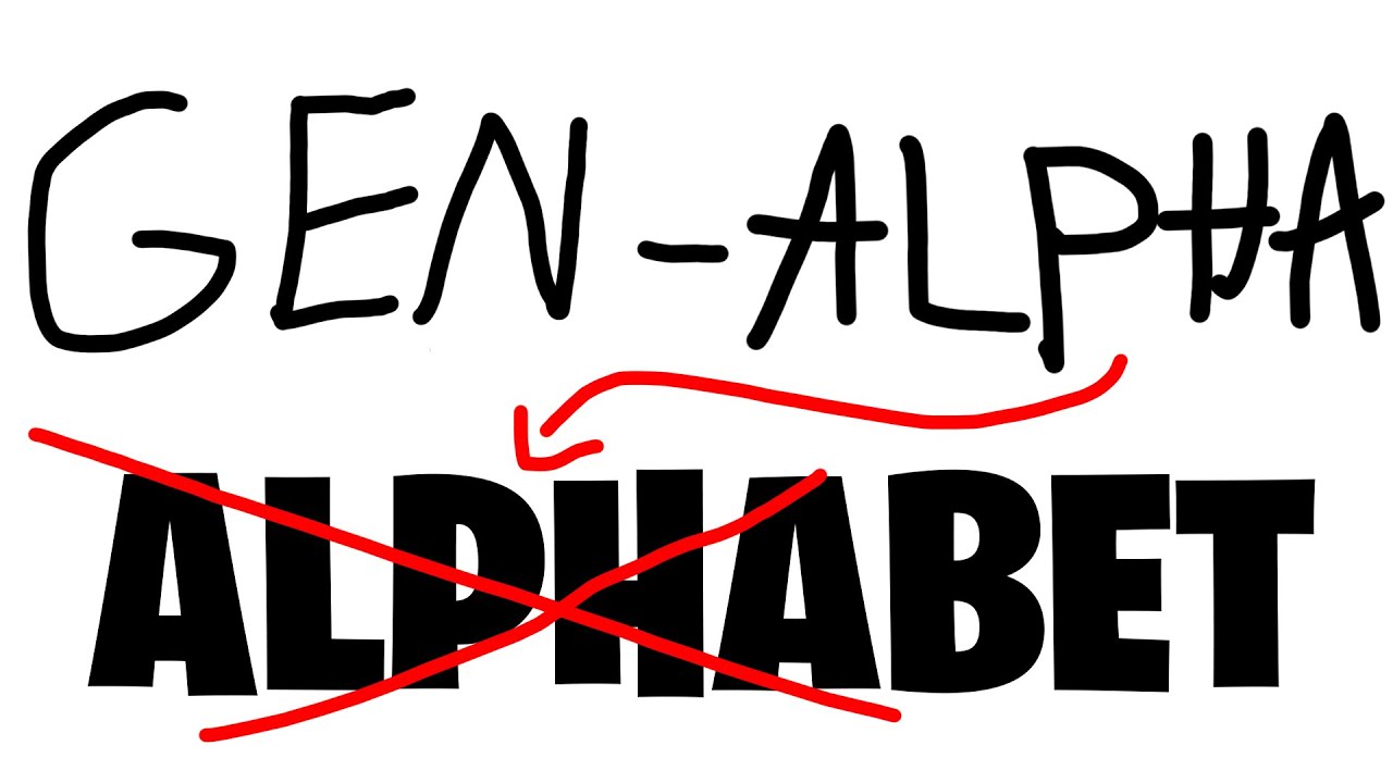 I Made The Gen-Alpha Alphabet - YouTube