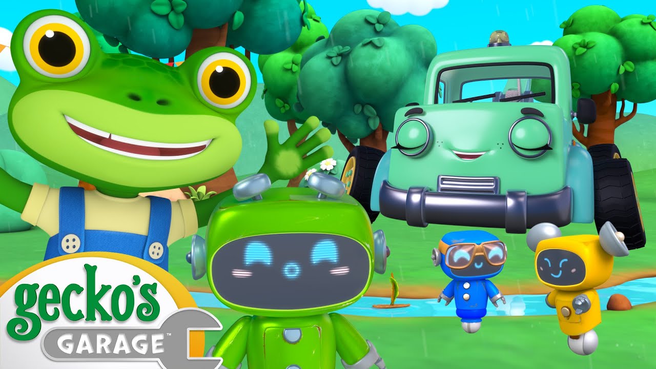 Gecko's Rainy Day Games - Gecko's Garage | Cartoons For Kids | Toddler ...