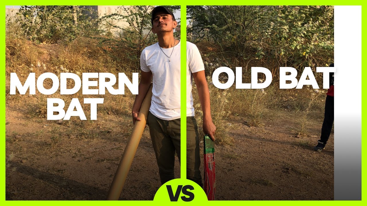 Modern bat vs old bat || old is gold || - YouTube