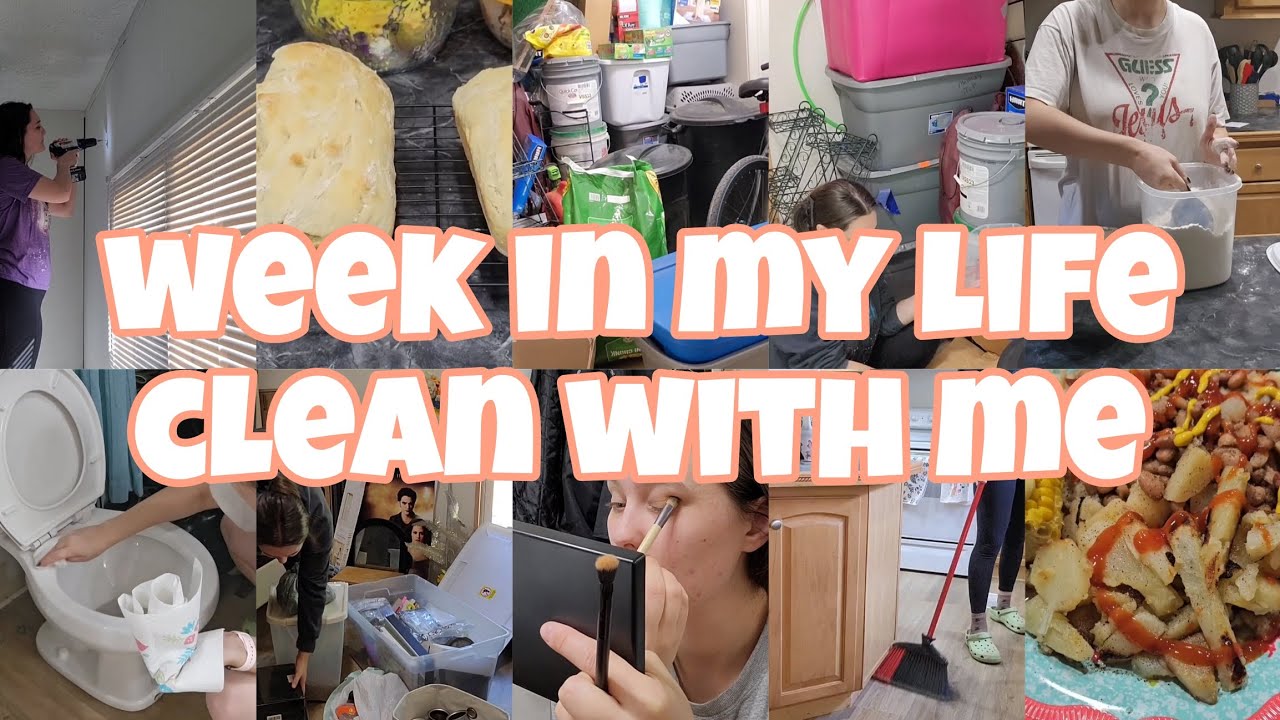 Week In My Life/Clean With Me | Declutter Storage Room! - YouTube