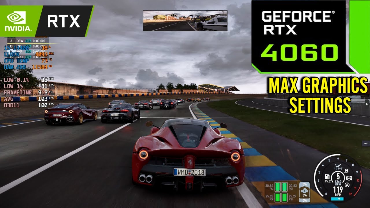 Project Cars 2 : RTX 4060 8GB ( Maximum Settings ) - YouTube