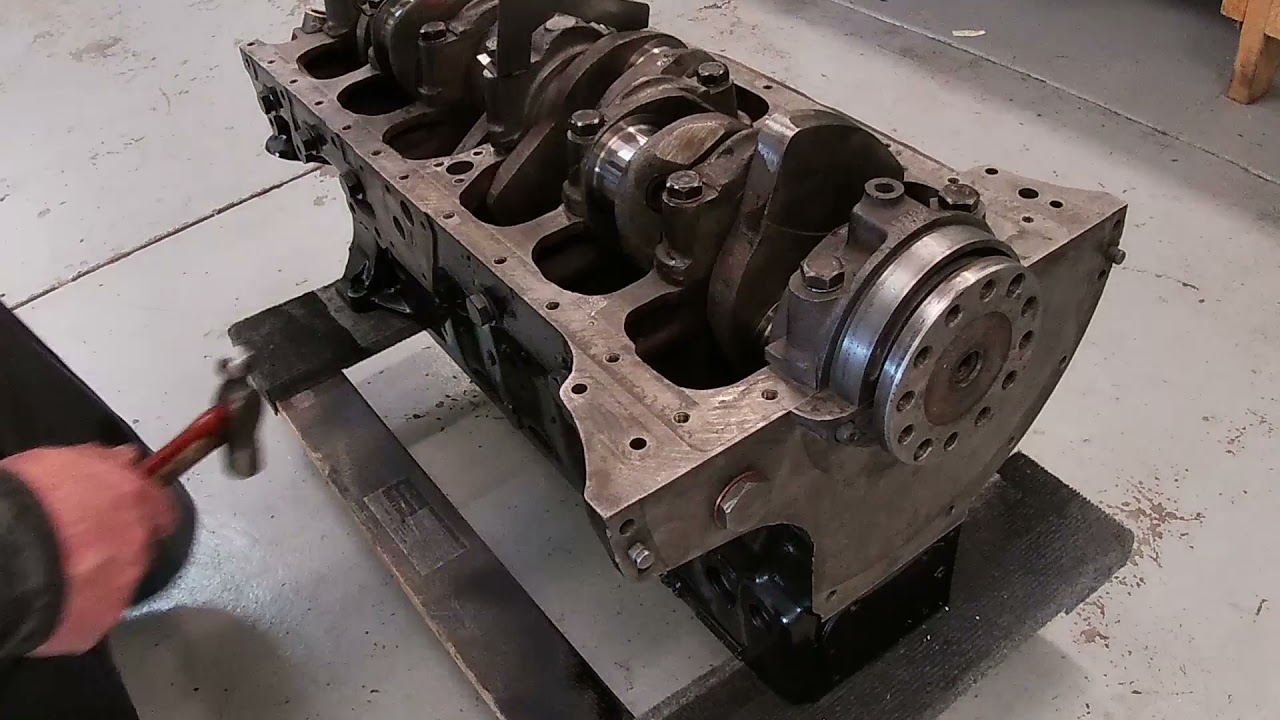 Jaguar E Type Series II Rebuild - 2021-05-29 - Engine Block Reassembly ...