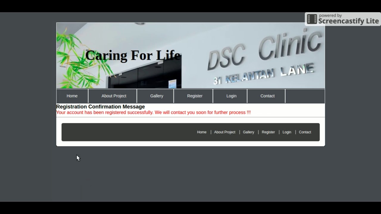Html Css And Javascript Project On Clinic System Youtube 1023