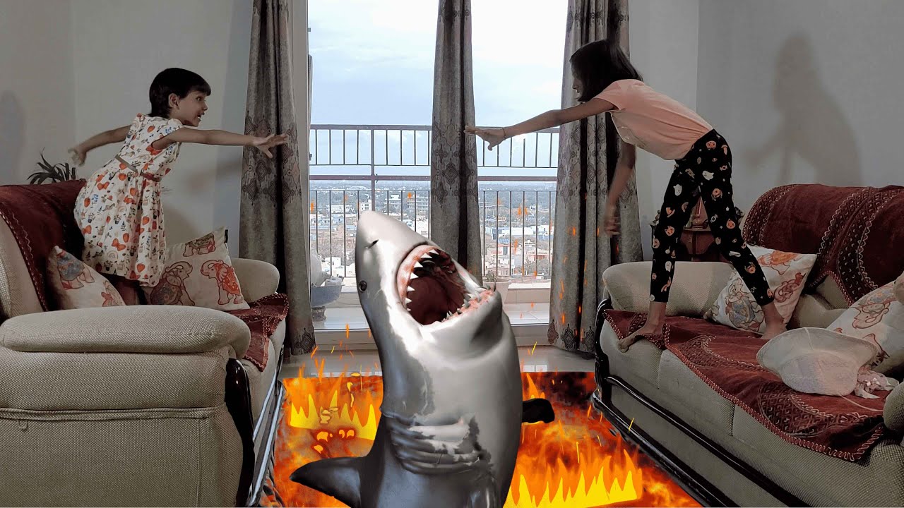 FLOOR IS LAVA FUN | LAVA FUN| LAVA GAME - NITYA NAVYA COMEDY - YouTube