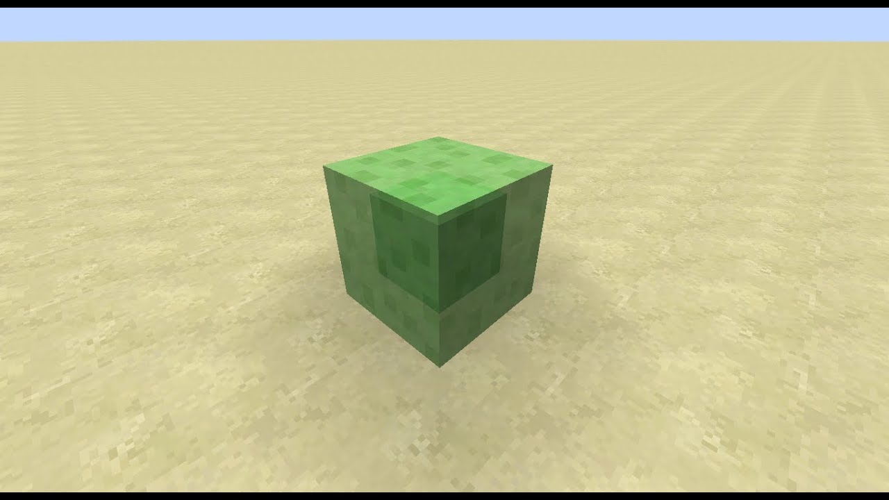 Trampoline fonctionnel - SNAPSHOT 14w02b - Slime Block - YouTube