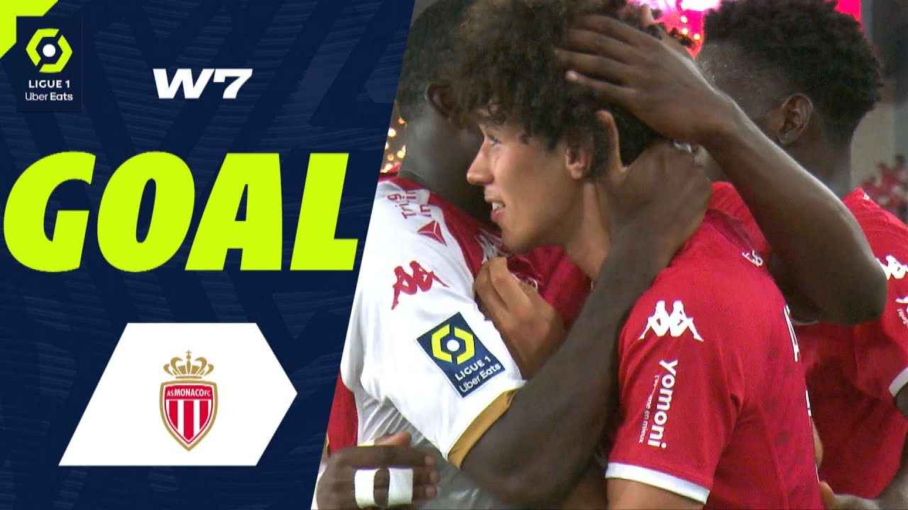 Goal Maghnes AKLIOUCHE (52' - ASM) AS MONACO - OLYMPIQUE DE MARSEILLE ...