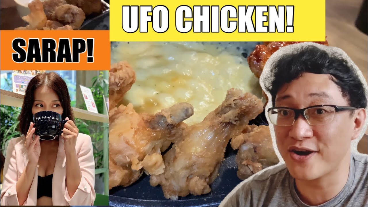 Eating UFO Chicken at Koreatown Shin Okubo! Cheesy Chicken in Tokyo ...