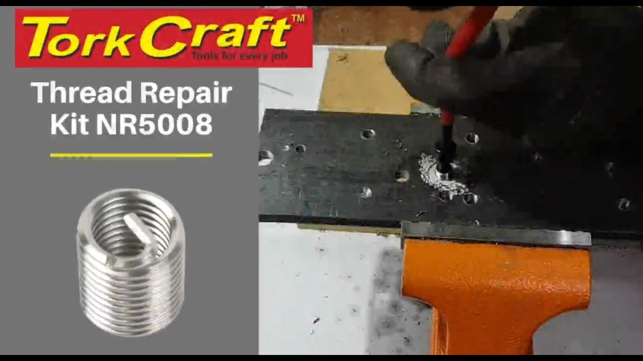 Tork Craft - Thread repair kit - YouTube