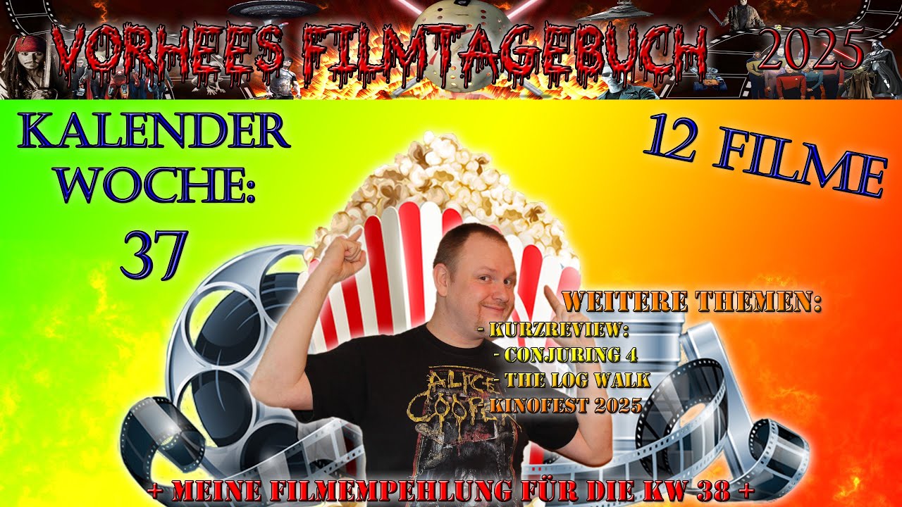 Vorhees82 - Filmtagebuch 2025 - Kalenderwoche 37 - YouTube