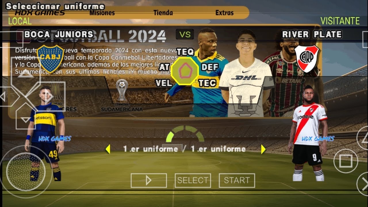 !!DESCARGA YA PES PPSPP LIBERTADORES CON NUEVAS CARAS TODOS LOS EQUIPOS ...