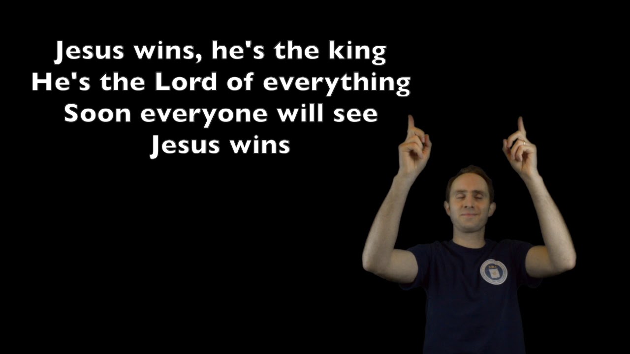 Jesus Wins Sing along Video YouTube Jesus Wins Sing along Video YouTube
