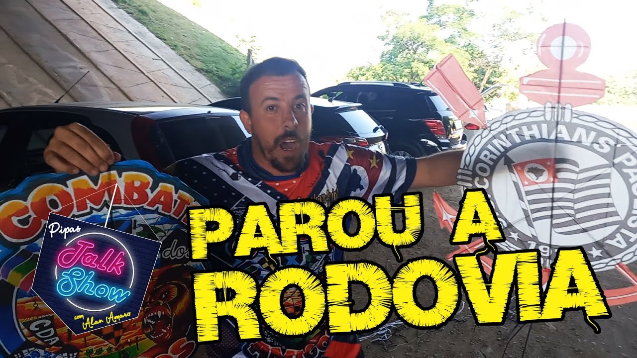 Pipa em formato do Corinthians parou Rodovia para registrar a arte ...