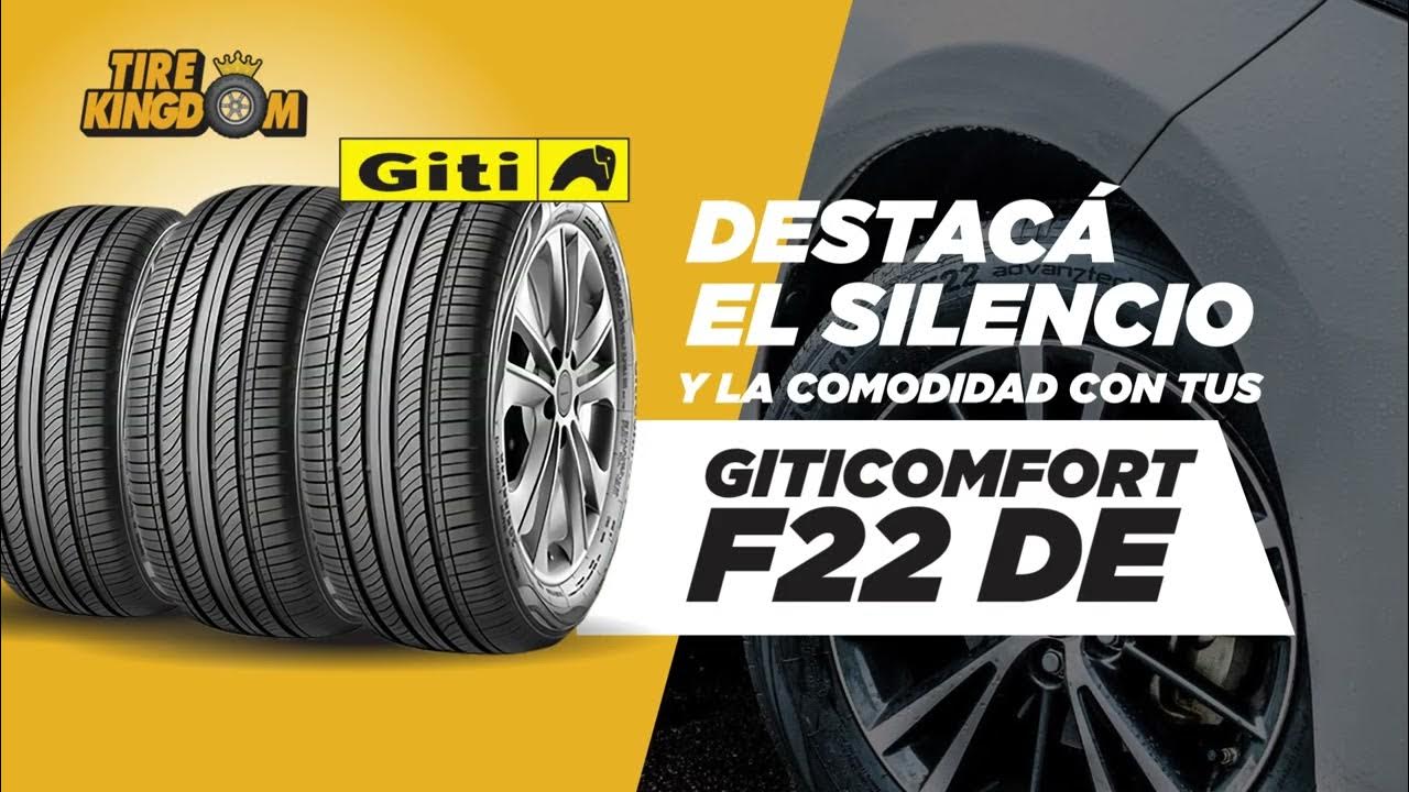 Máxima comodidad y rendimiento con las GITI Comfort F22 de Tire Kingdom ...