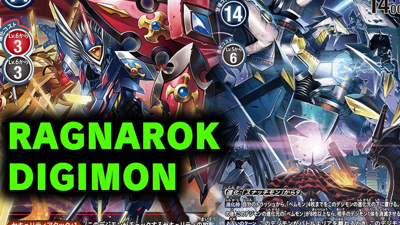 RAGNA LORDMON e RAGNAMON - Ragnarok Digimon - YouTube
