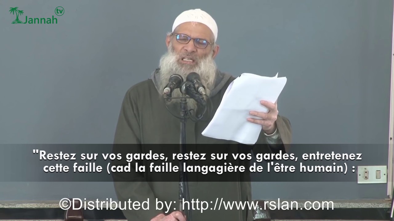 Sheikh Raslan Conseil qu'Iblis a prodigué à ses enfants - YouTube