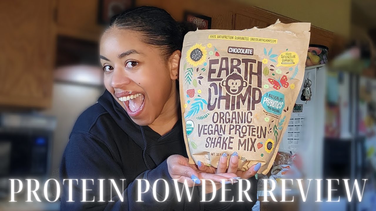 Earth Chimp Vegan Protein Powder Review - YouTube