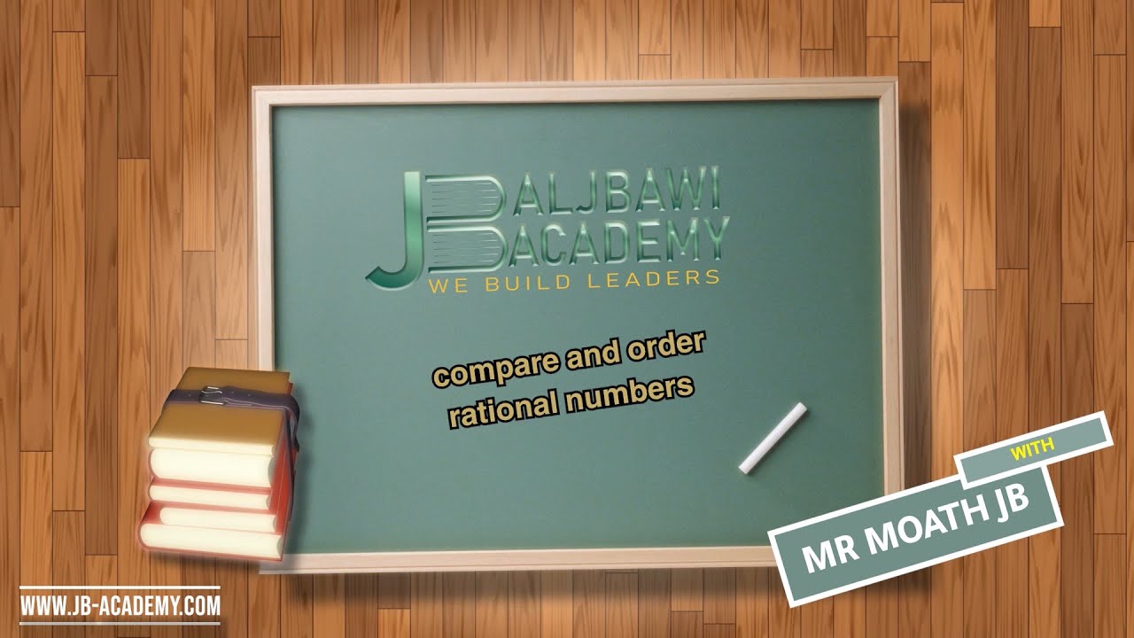 compare and order Rational Numbers grade 6 lesson 3-3 - YouTube