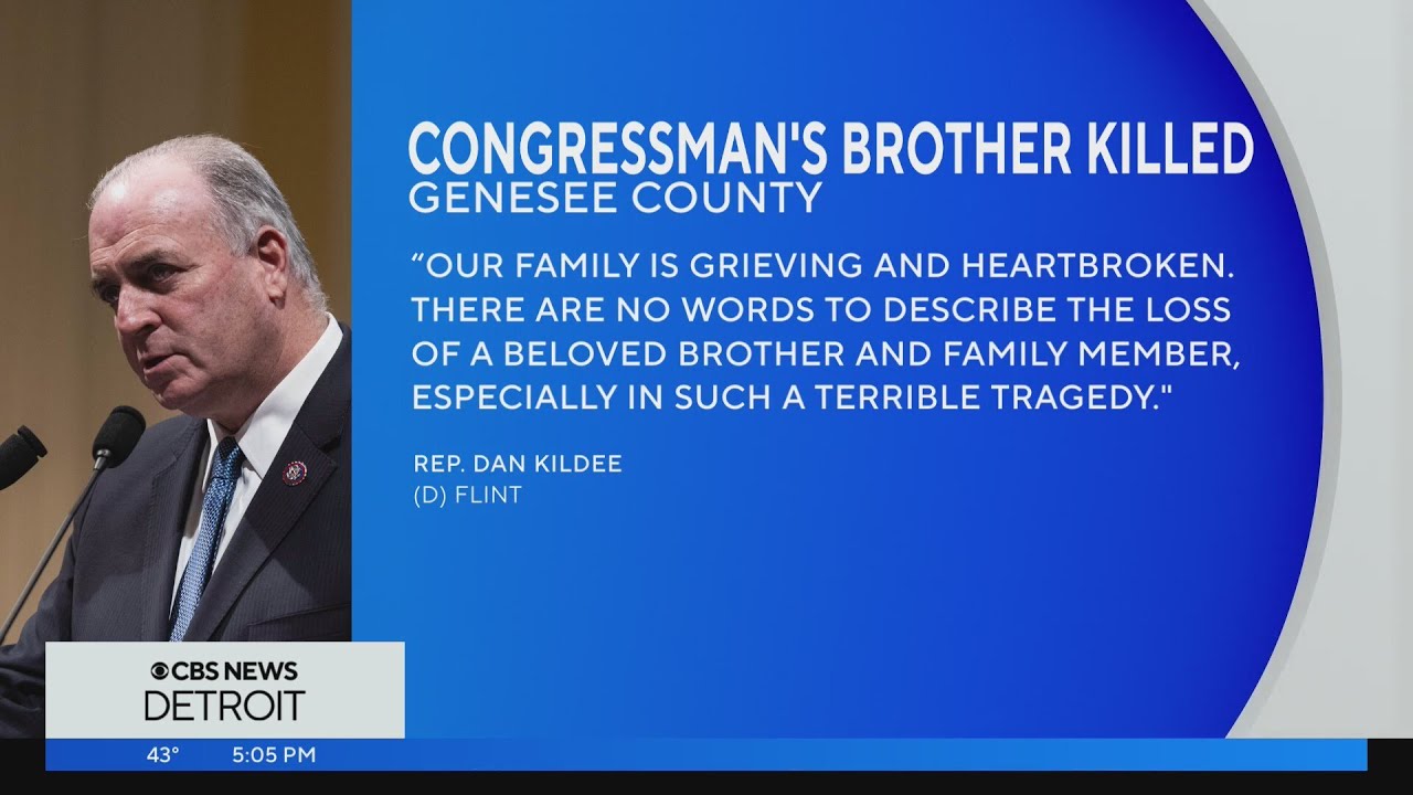 Brother of Michigan Congressman Dan Kildee killed in shooting, sheriff ...