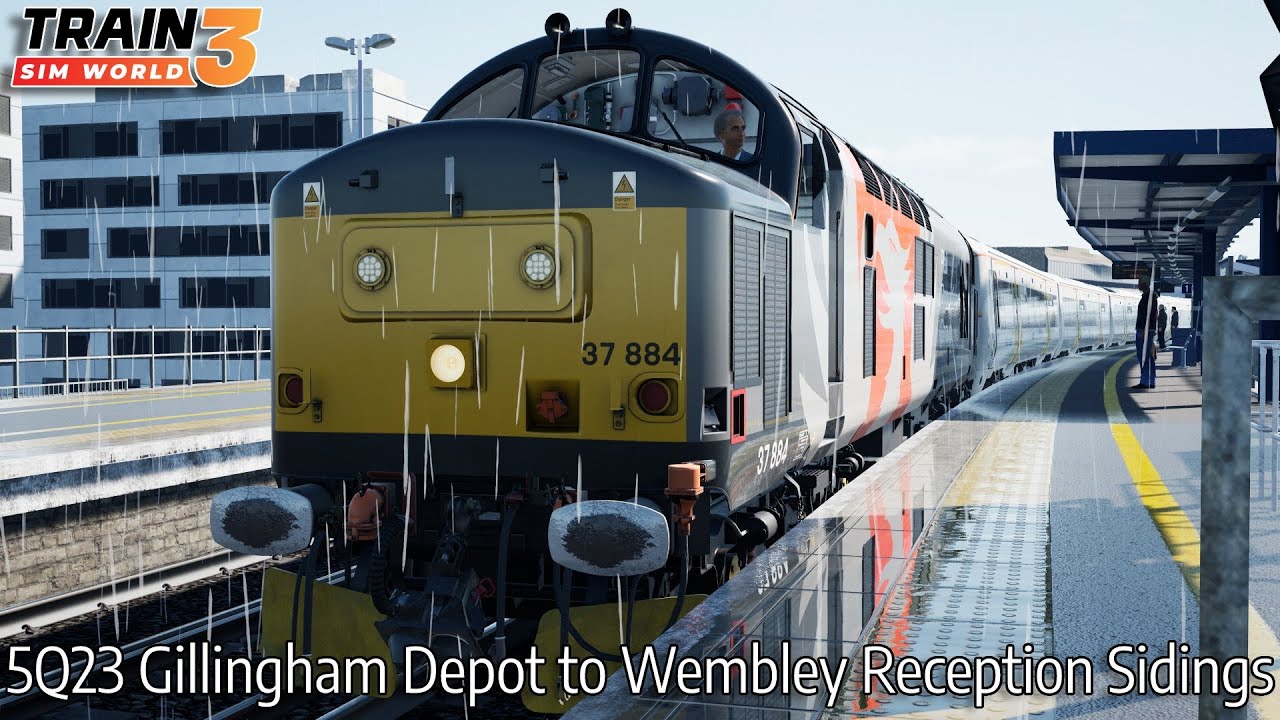 5Q23 Gillingham Depot to Wembley Reception Sidings - Southeastern High ...