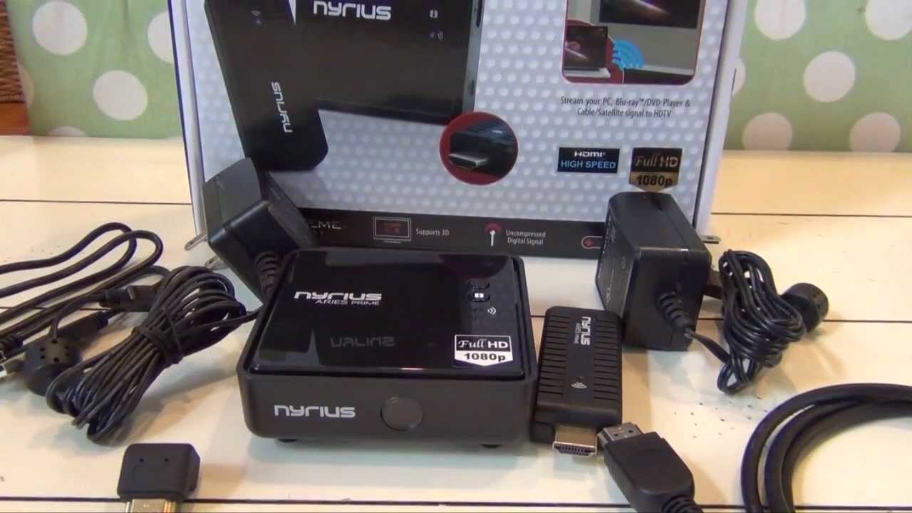 Nyrius Aries Prime Wireless HD Transmitter - YouTube
