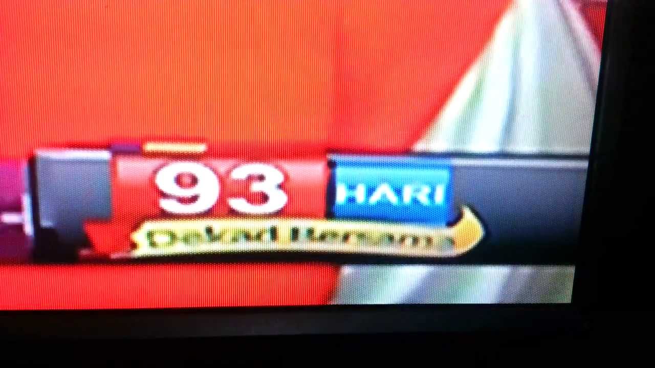 TV3 (news) - 3 Dekad Bersama countdown banner 28.2.2014 (TV3's 30th ...