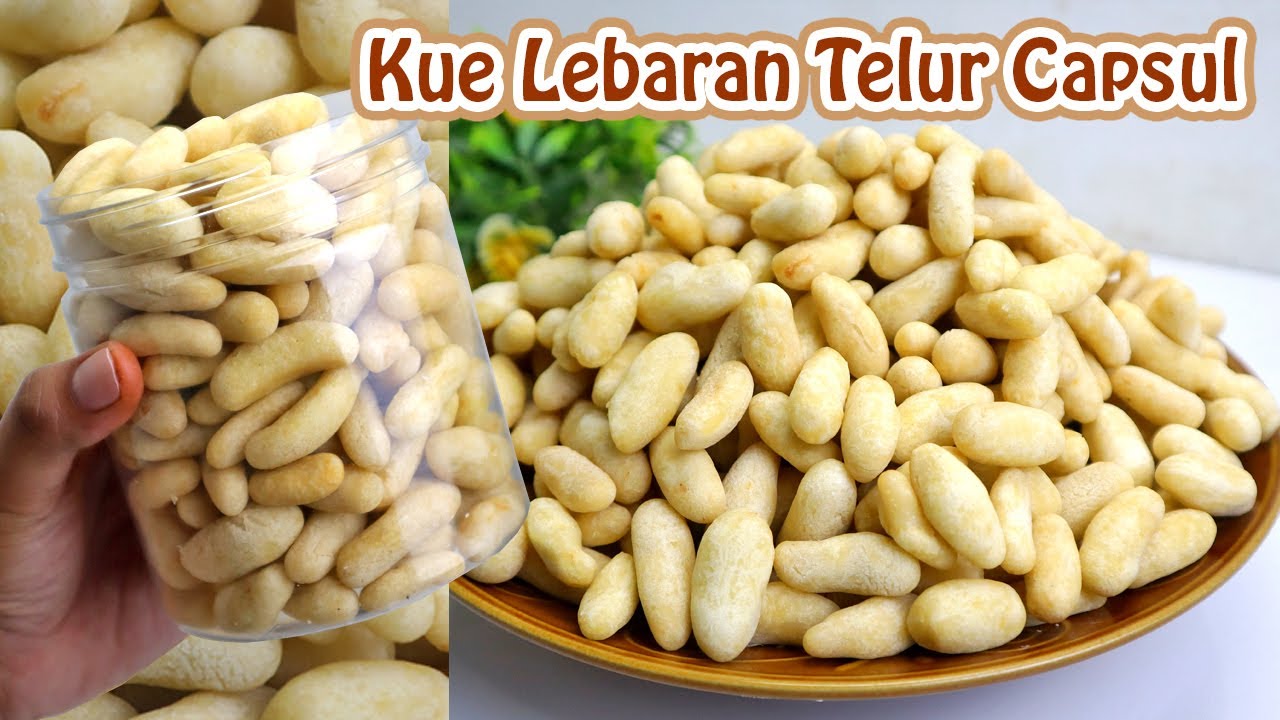 WAW TERNYATA GITU DOANG !! TANPA ALAT DAN OVEN, RESEP MUDAH CARA MEMBUAT KUE LEBARAN TELUR ...
