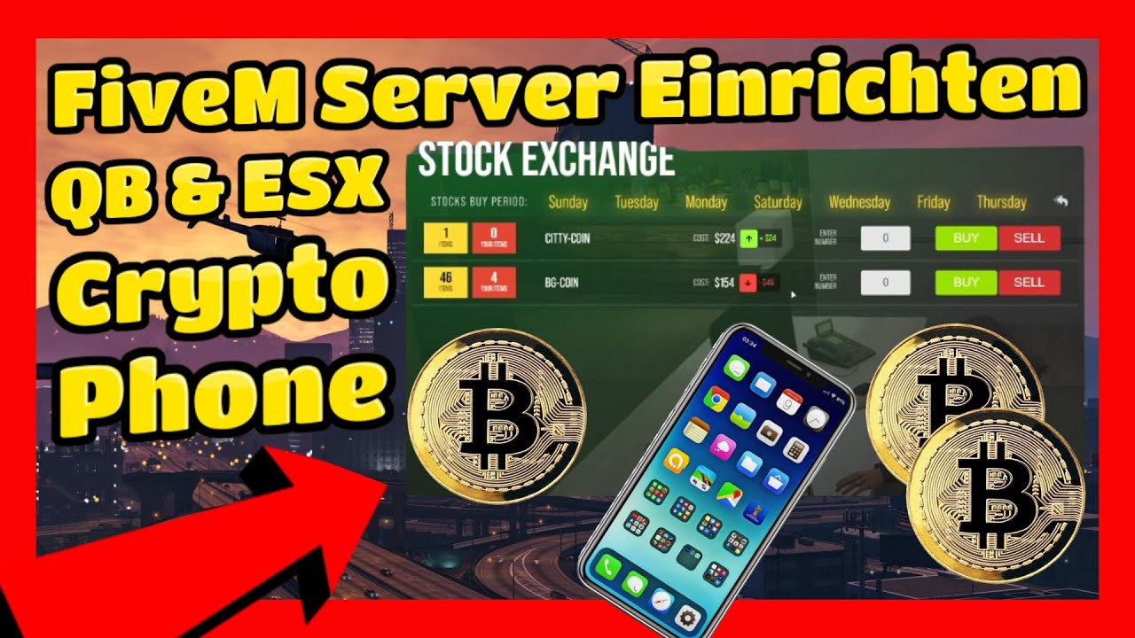 FiveM Server Einrichten # 580 // QB & ESX Crypto Phone Installieren // Fivem ESX Legacy Server ...