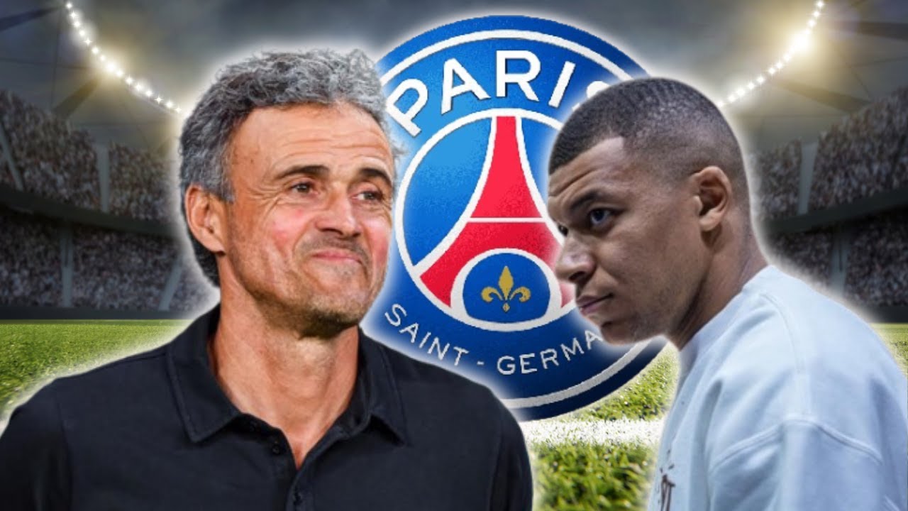 Au PSG, ambiance glaciale entre Kylian Mbappé et Luis Enrique | Revue ...