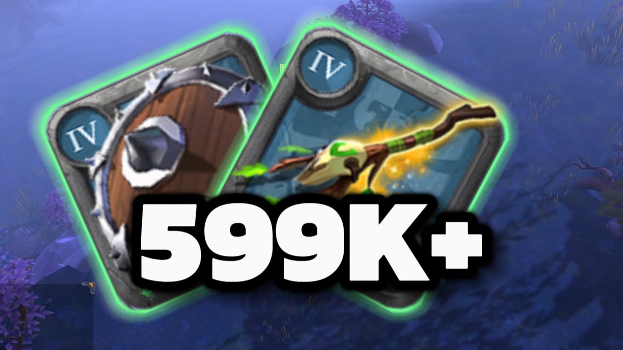 Druidic Staff + Shield Build | Albion Online - YouTube