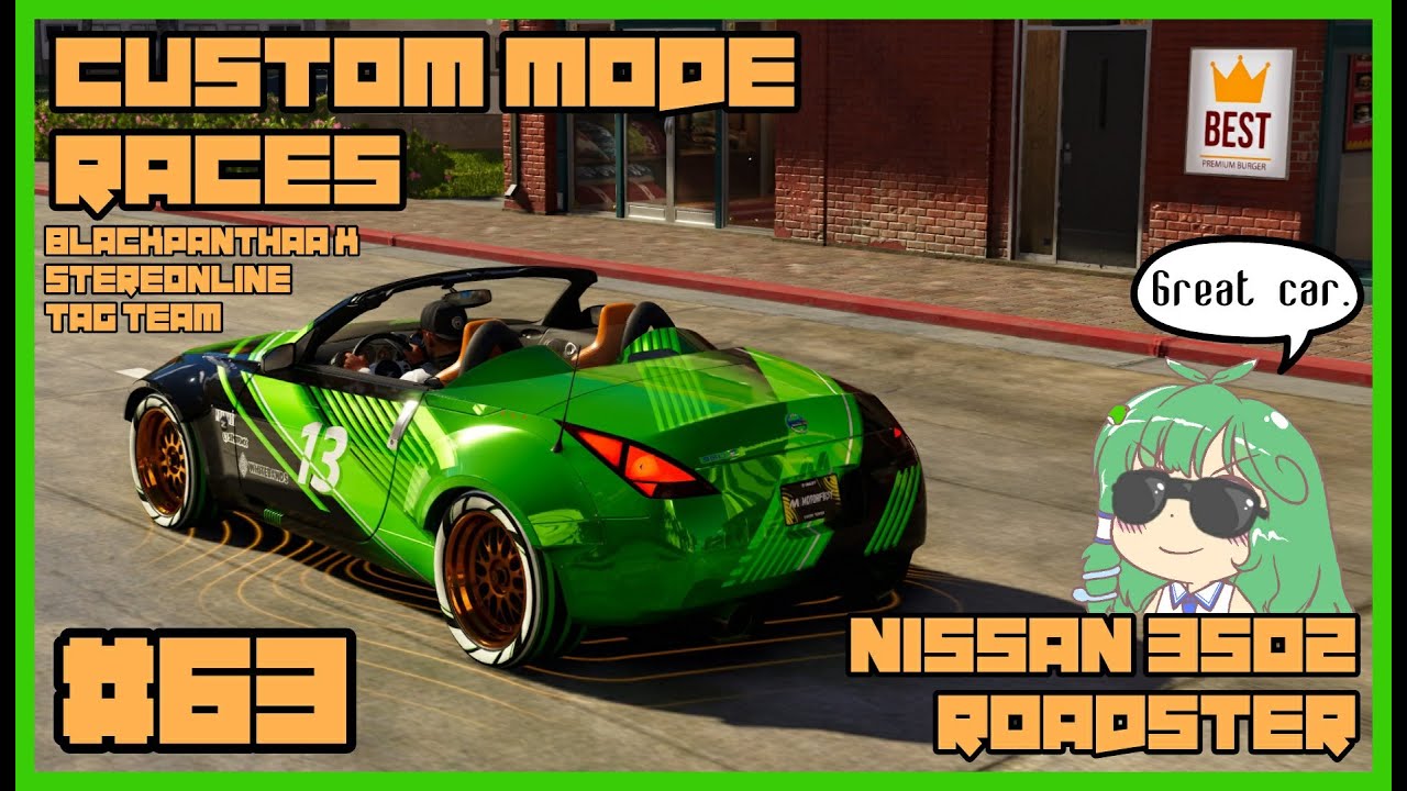 [The Crew: Motorfest] Custom Mode Races | Nissan 350Z Roadster | #63 ...