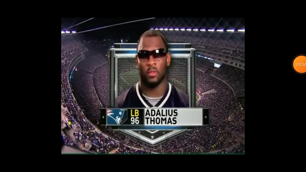 2007 NBC Sunday Night Football Player Introductions Week 12 : PHI VS NE ...