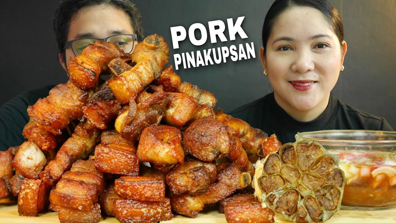 PORK PINAKUPSAN | BISAYAN DISH | COOKING + EATING | MUKBANG PHILIPPINES ...