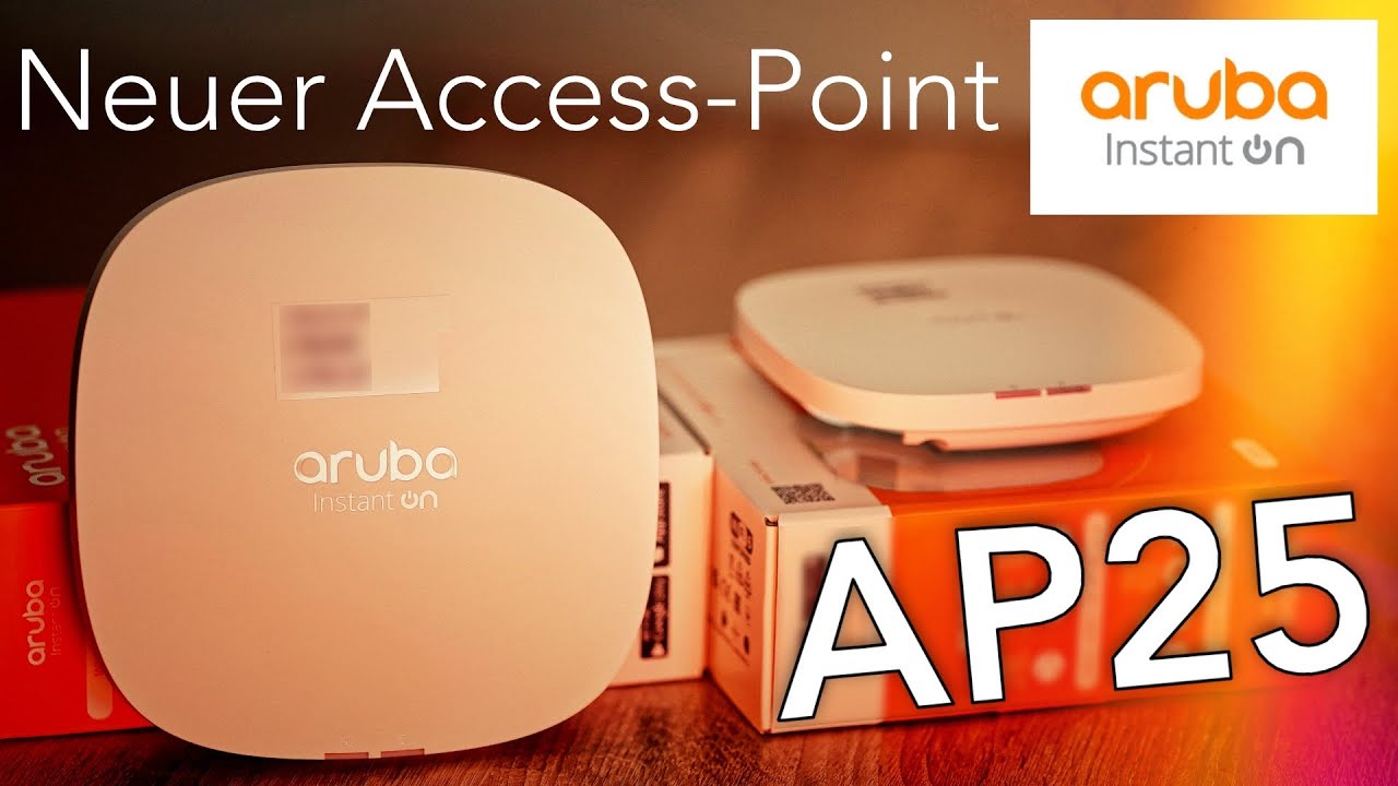 Aruba Instant On AP25 - Neuer Access-Point vorgestellt - Vergleich AP25 ...