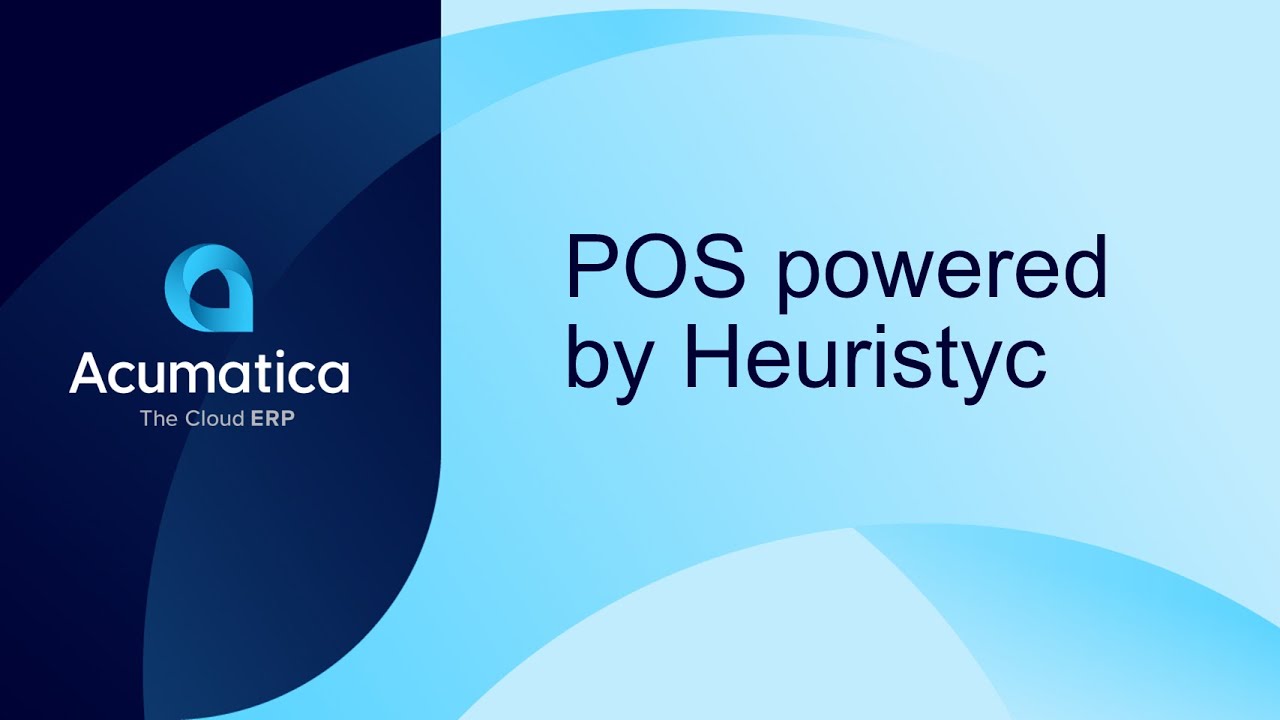 POS powered by Heuristyc - YouTube