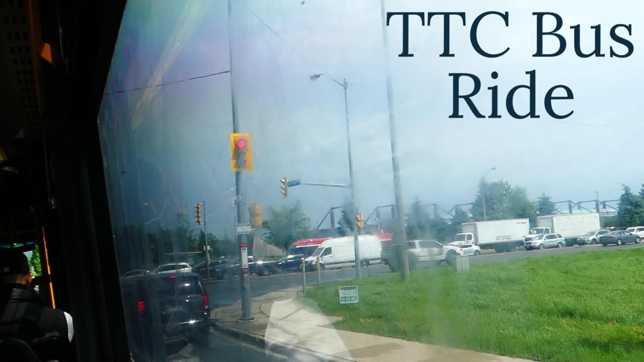 Toronto TTC 84 Sheppard West Bus Ride - Bradstock/Weston to Sheppard ...