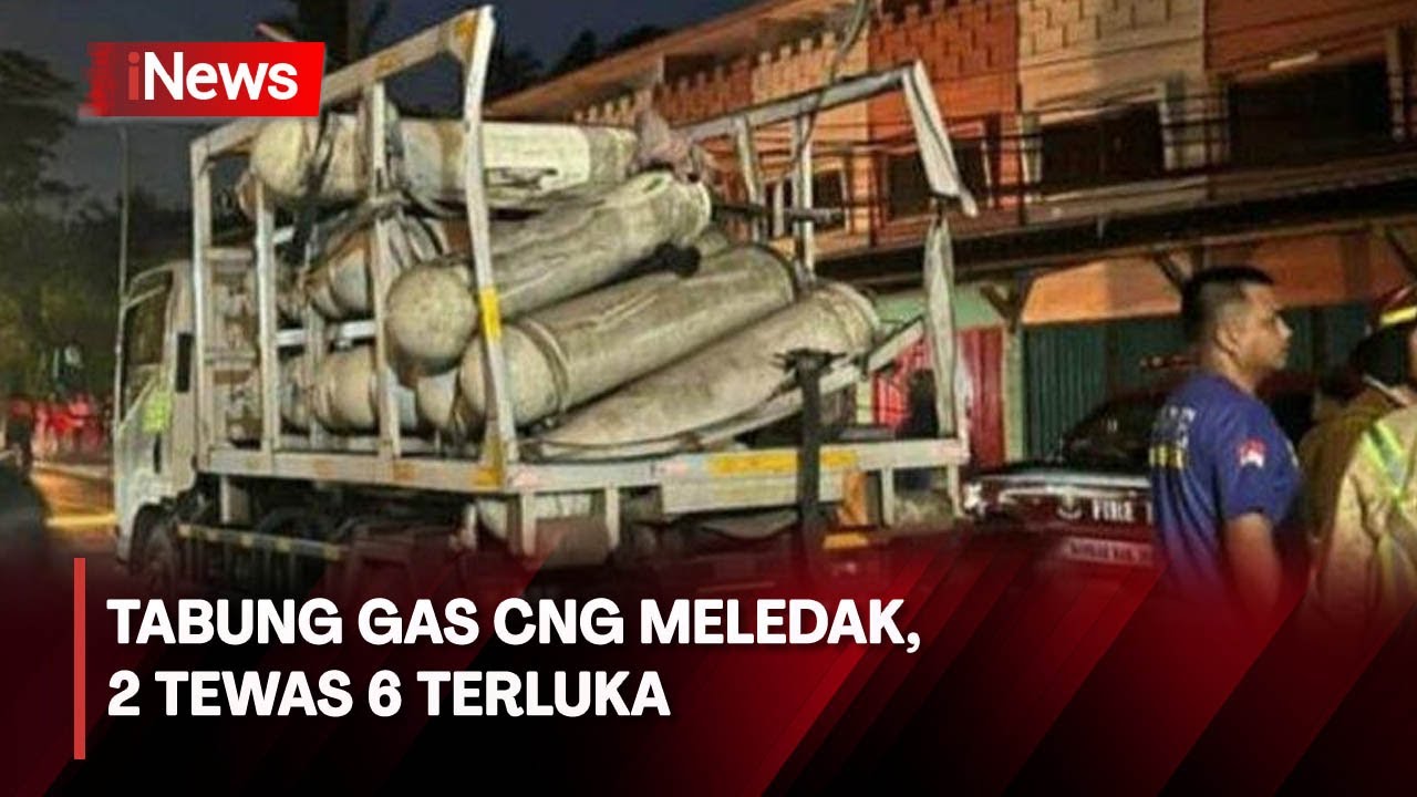 Tabung Gas Meledak di Atas Mobil Truk di Sukabumi, Dua Orang Tewas ...