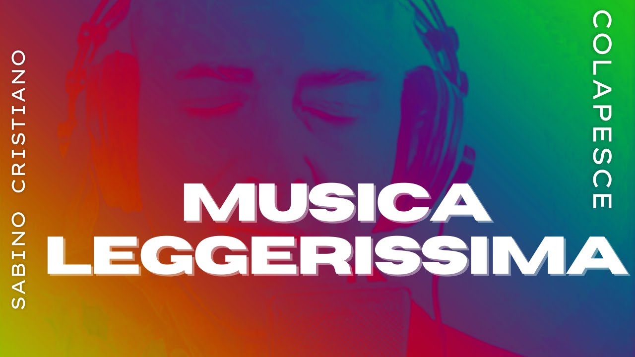 Canzone leggerissima - Colapesce & Sabino Cristiano - COVER - - YouTube