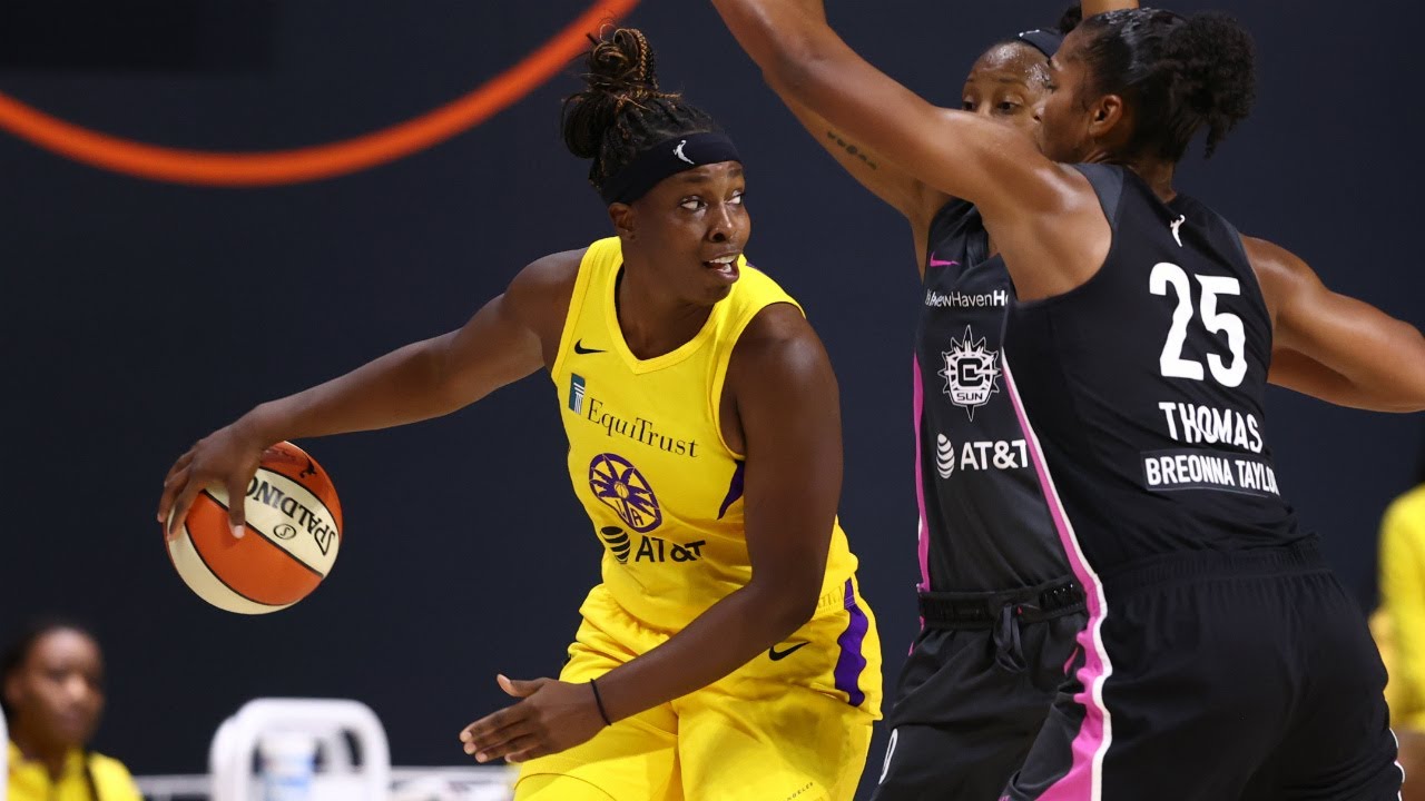 Chelsea Gray Scores 27 Points In Sparks' Win (August 28, 2020) - YouTube