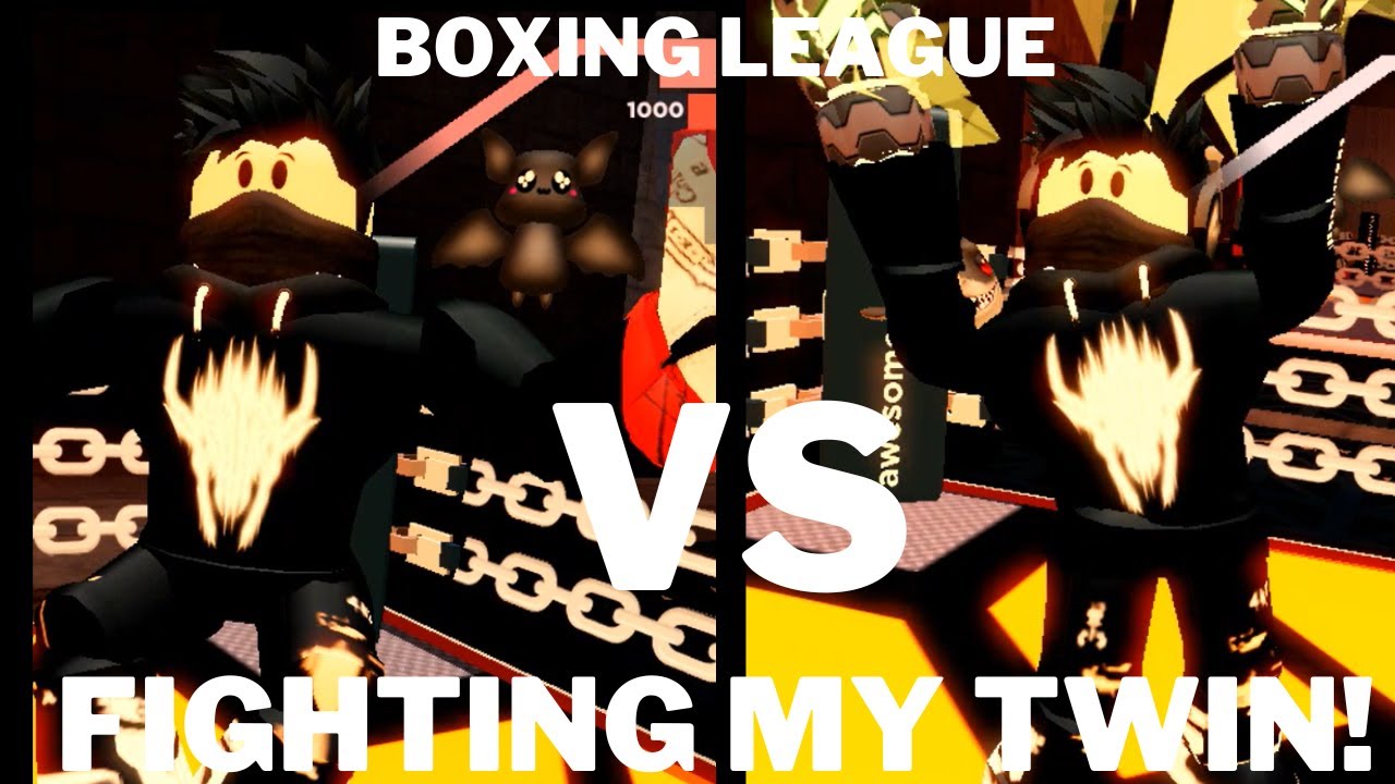 1v1ing my TWIN! (Class A) | Roblox Boxing League - YouTube